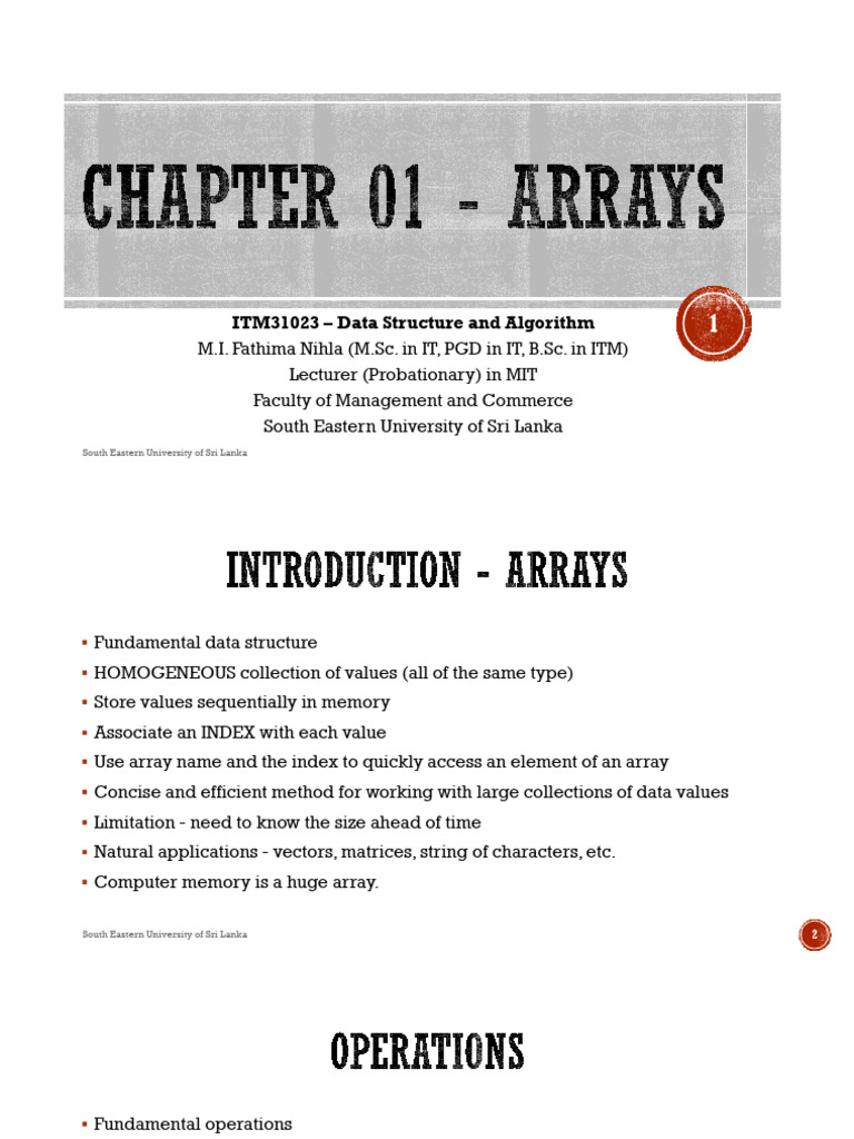 1-Array | PDF