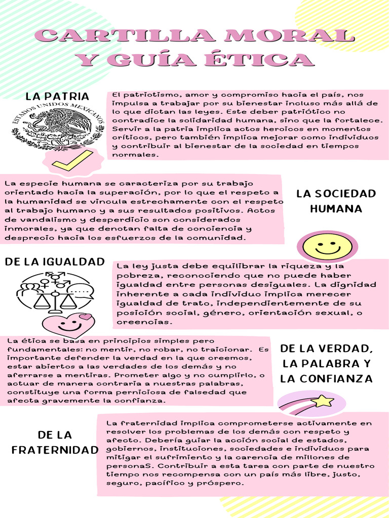 CARTILLA MORAL Y GUÍA ÉTICA | PDF
