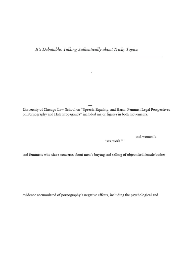 Chapter 5 Defining Sex Gender Beyond Trans Ideology V2 Pdf