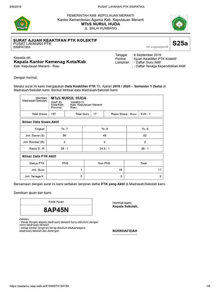 Verval 2019 S25a | PDF