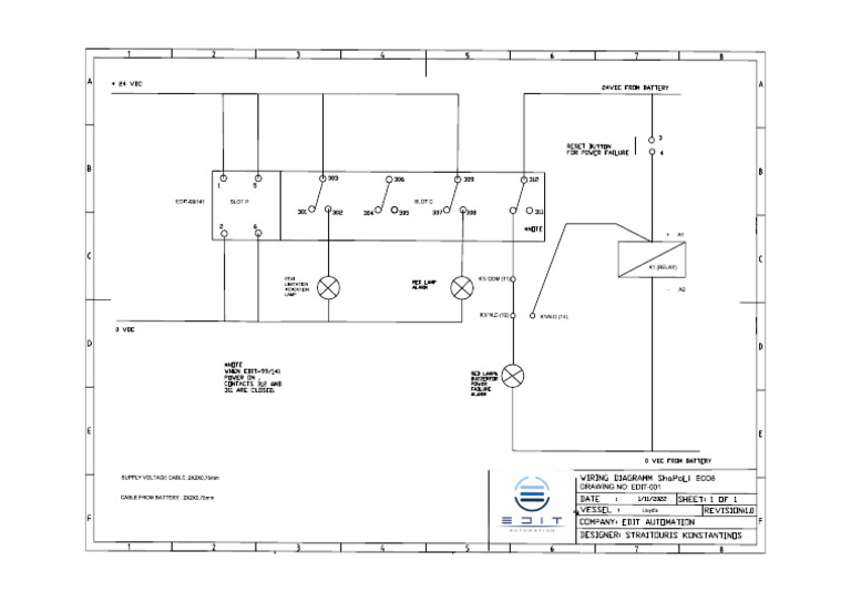 EDIT-001 WIRING DIAGRAMM SHAPOLI ΕCO8-Model | PDF
