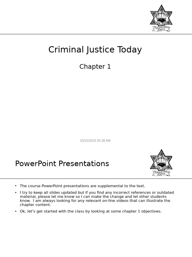 ADMJ001 Week01 Chap01 | PDF