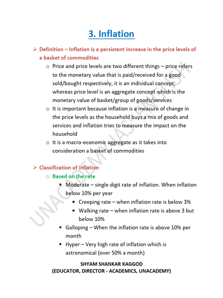 3 Inflation Notes 1725270110804 | PDF