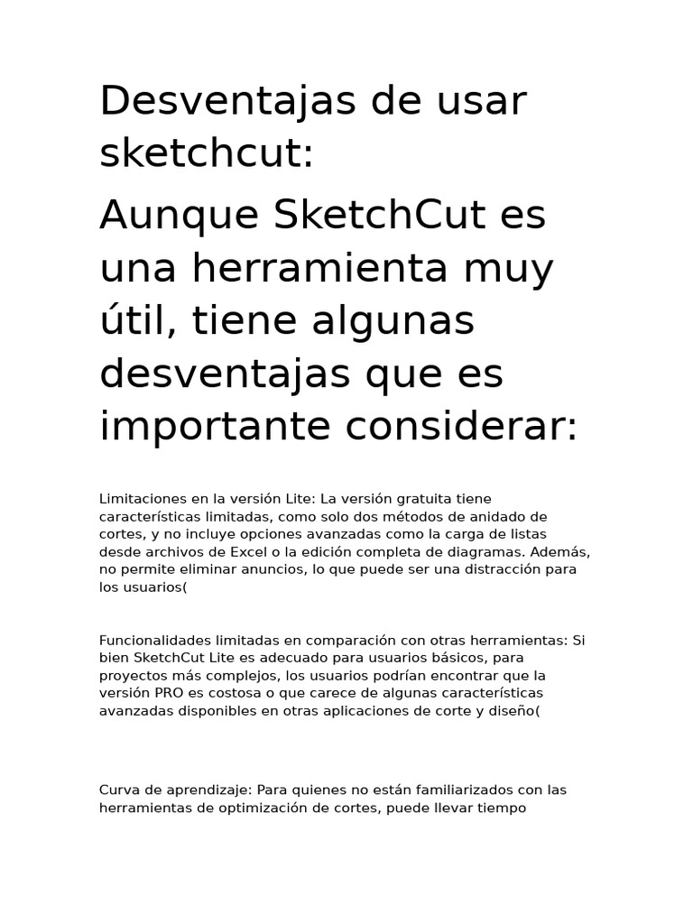 Sketchcut | PDF