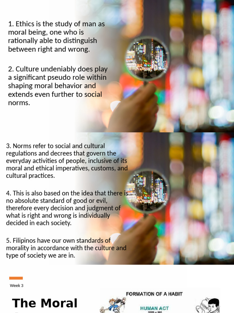 Moral-Man Virtue Week-3 | PDF