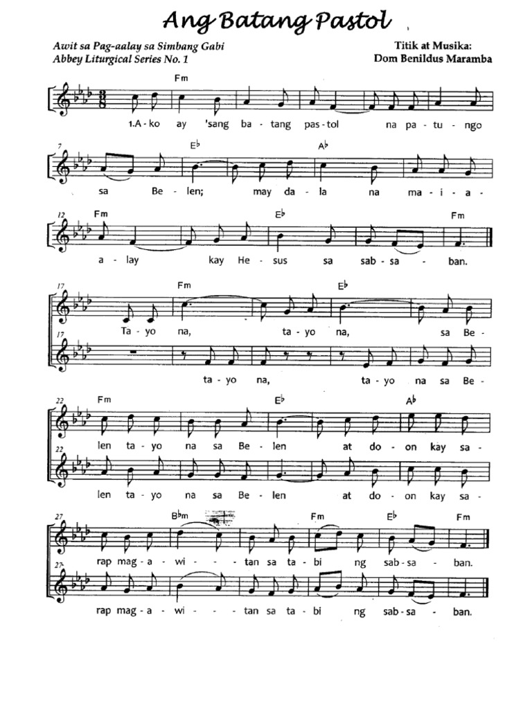 Ang Batang Sanggol | PDF