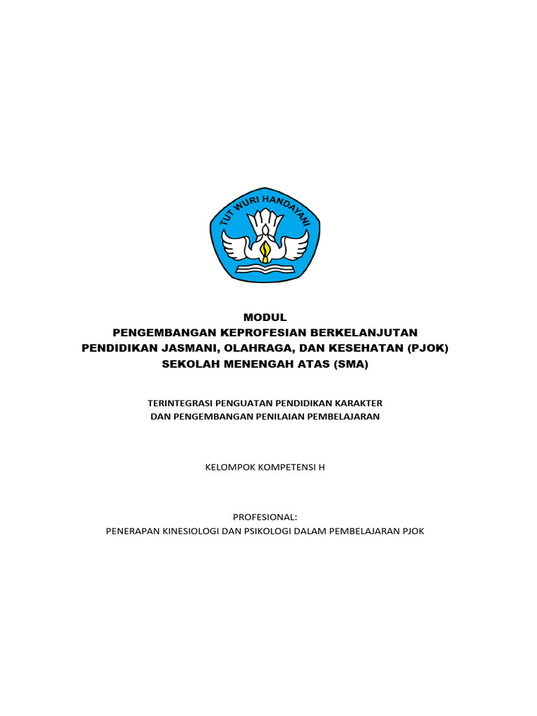 Modul PKB Pjok Sma KK H Profesional | PDF