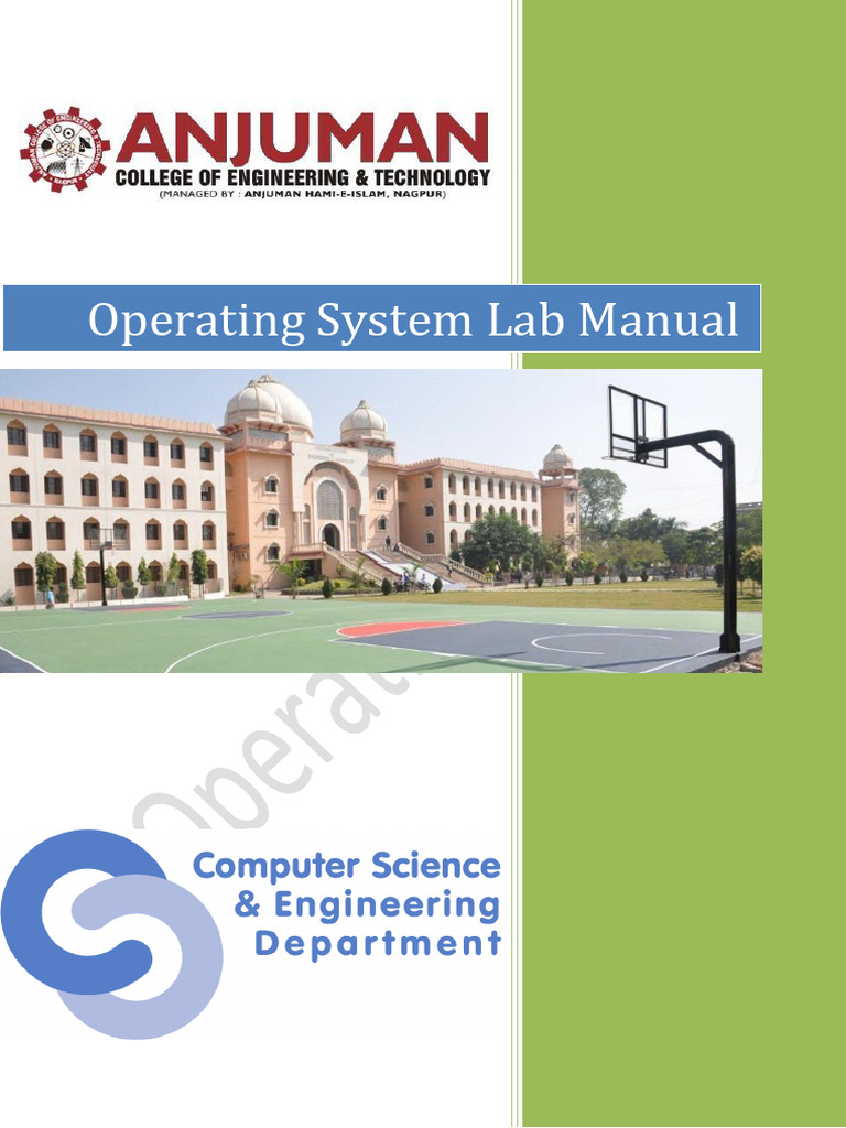 Operating System Lab Manual | PDF