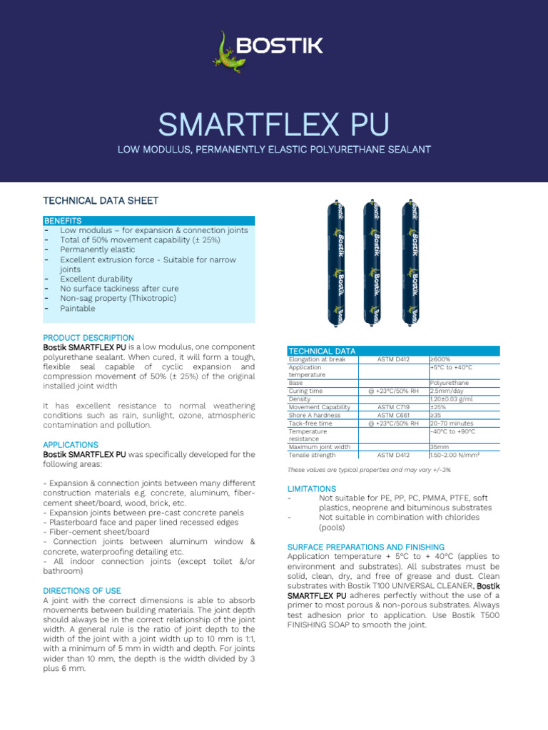 Bostik Smartflex PU | PDF