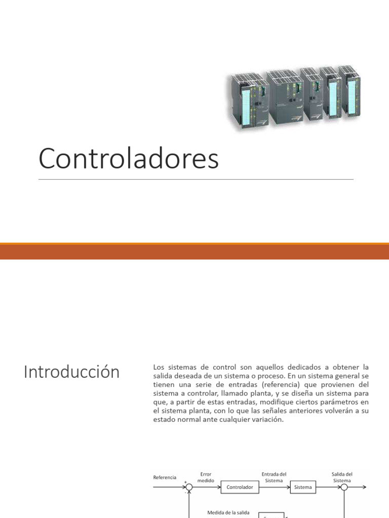 3 Controladores | PDF | Sistema de control | Controlador lógico programable