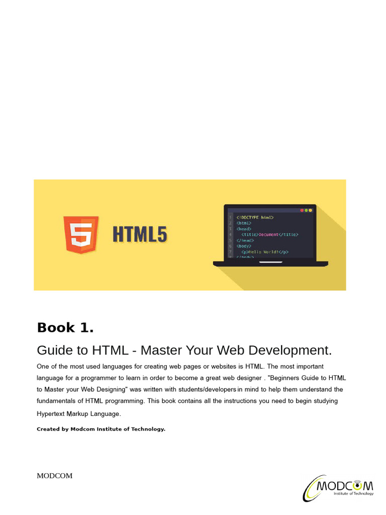 Notes of HTML | PDF
