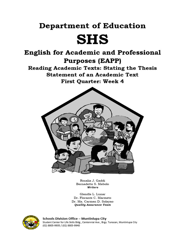 Eapp Slem Q1 W4 | PDF