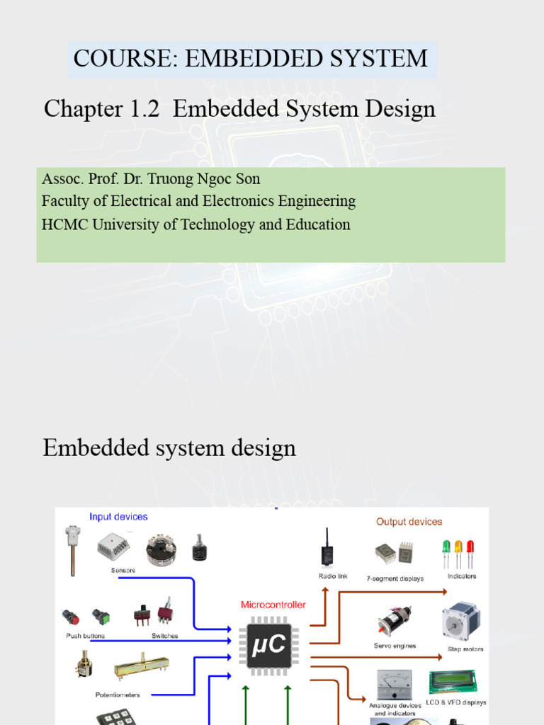 Chapter 2. Embedded System Design and Programming | PDF