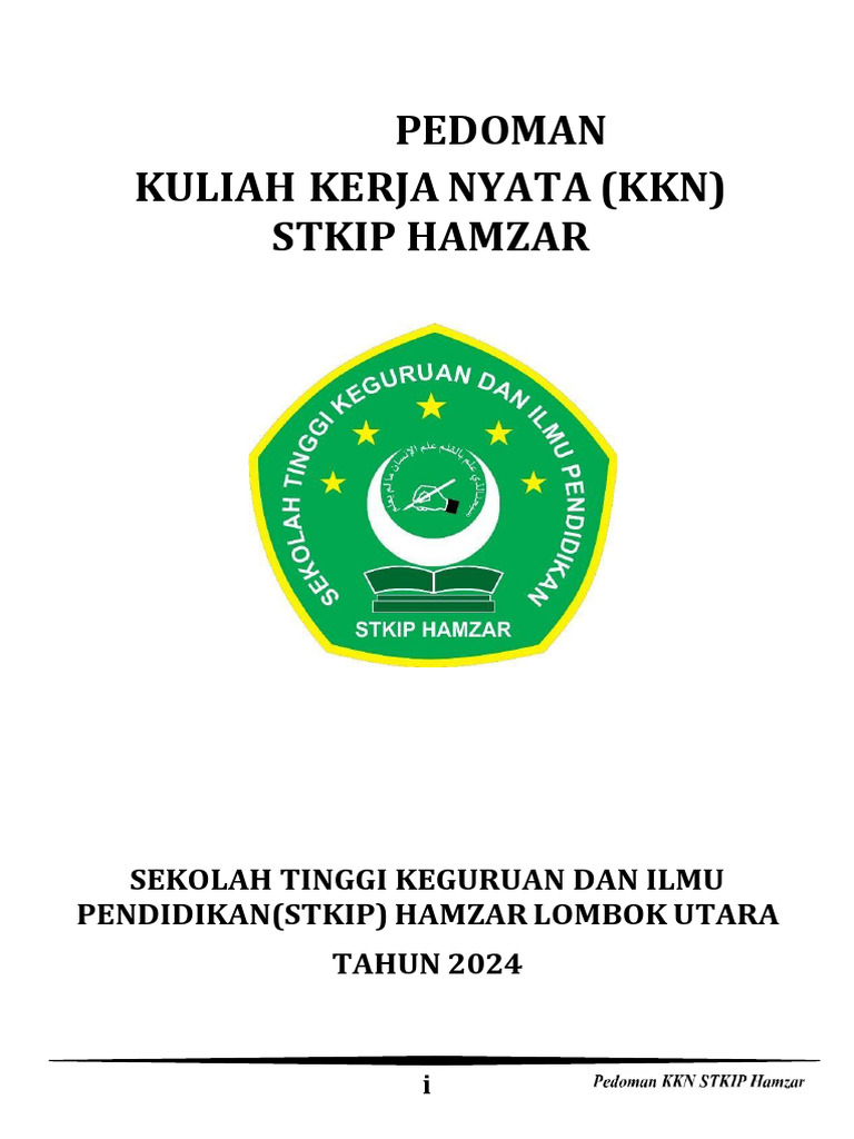 Pedoman KKN Dan PLP 2024 | PDF | Ilmu Sosial | Karier & Perkembangan
