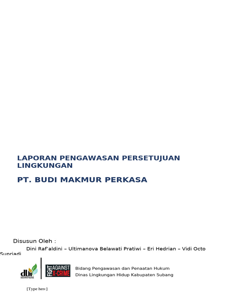 Laporan PT. BMP | PDF