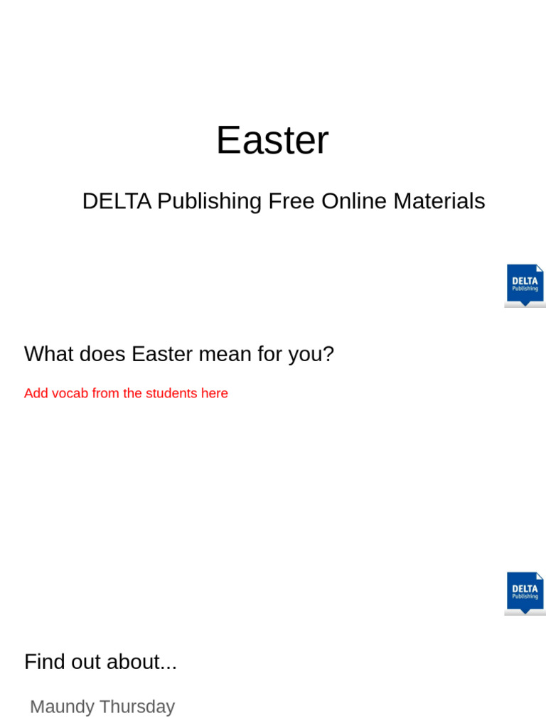 Easter | PDF