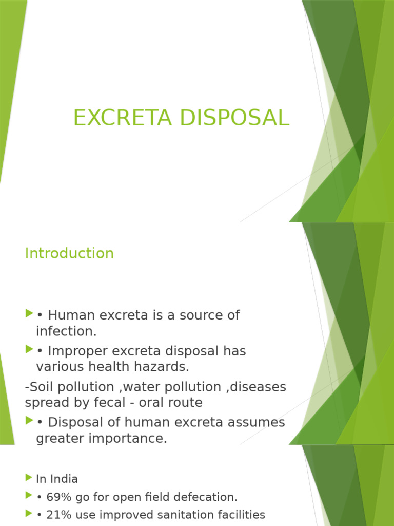 Excreta dispoAL | PDF