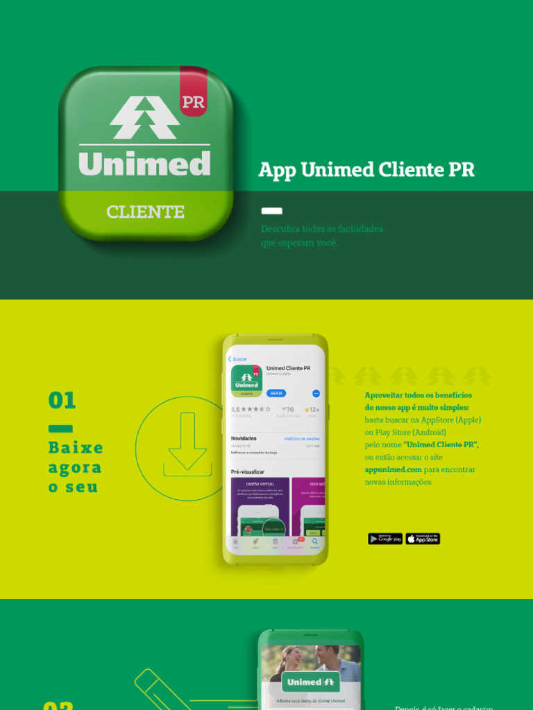 Cartilha Explicativa APP Cliente_Unimed | PDF