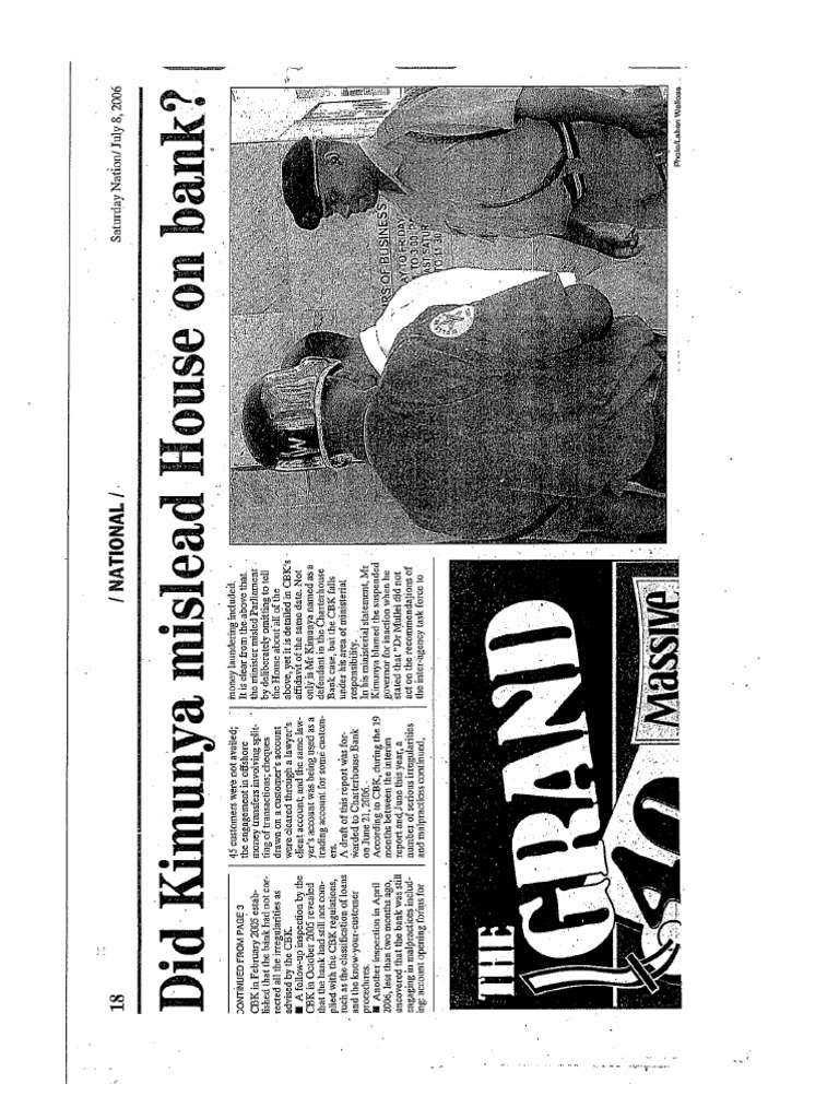 Daily Nation Article | PDF