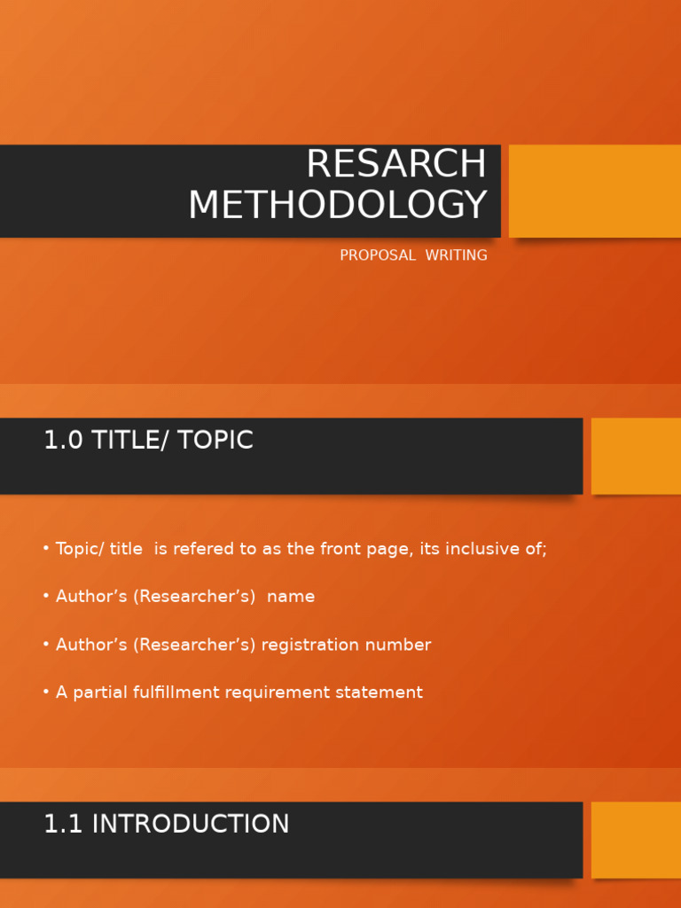 Research - Chapter One | PDF
