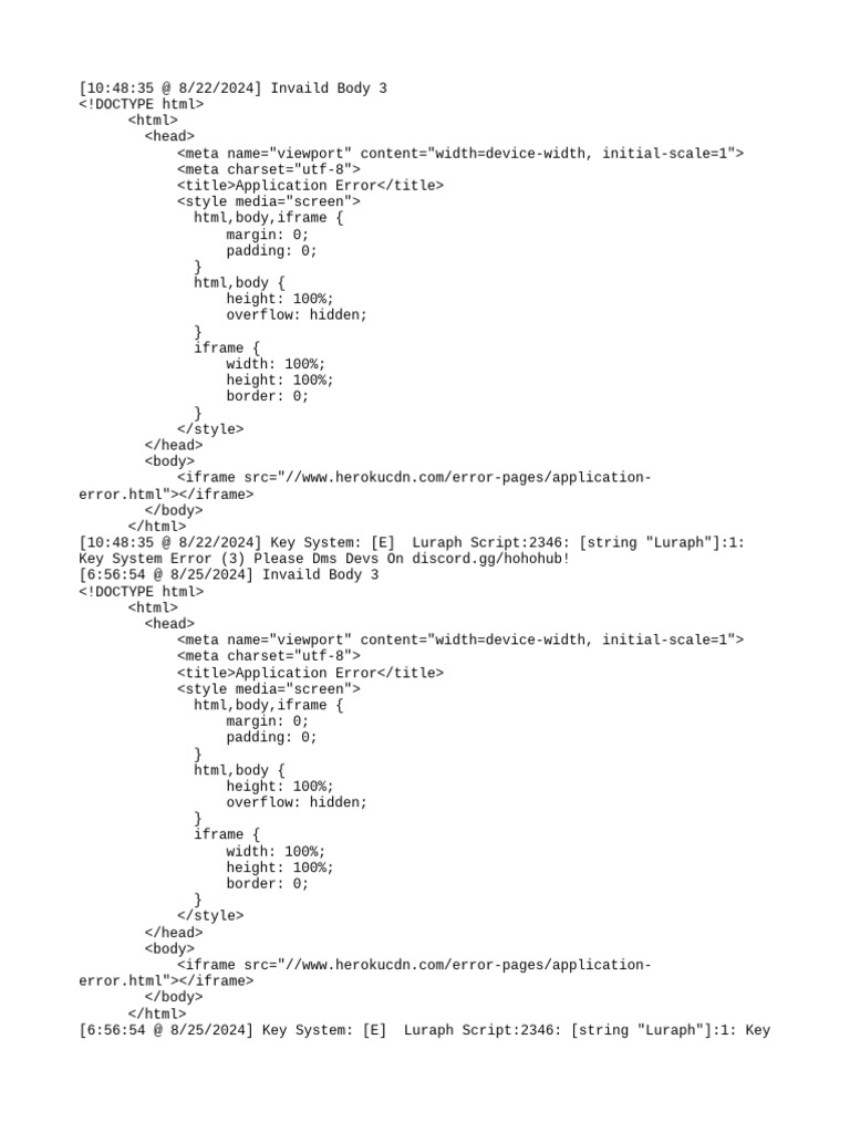 Key System Log | PDF