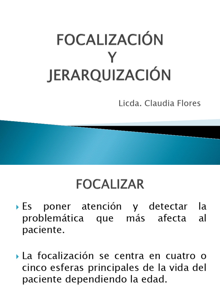 FOCALIZACIÓN | PDF