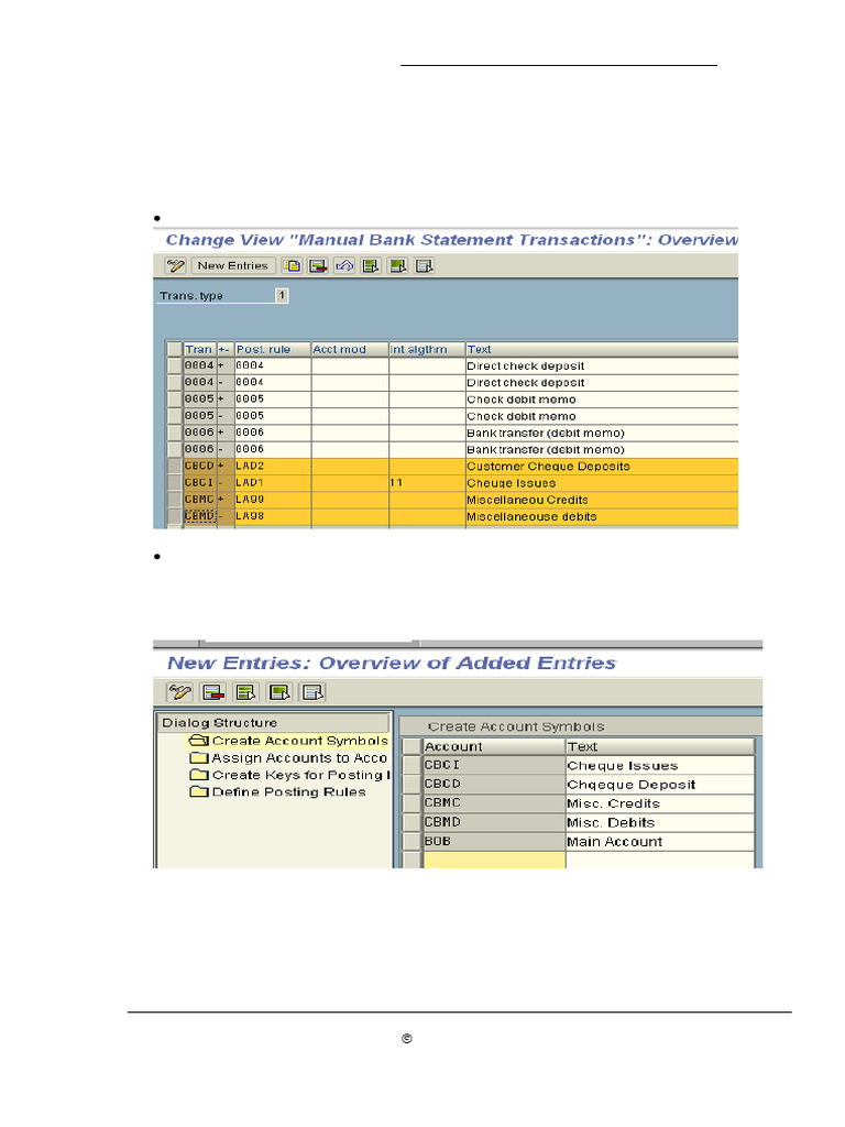 Manual Bank Statement Reconciliation | PDF
