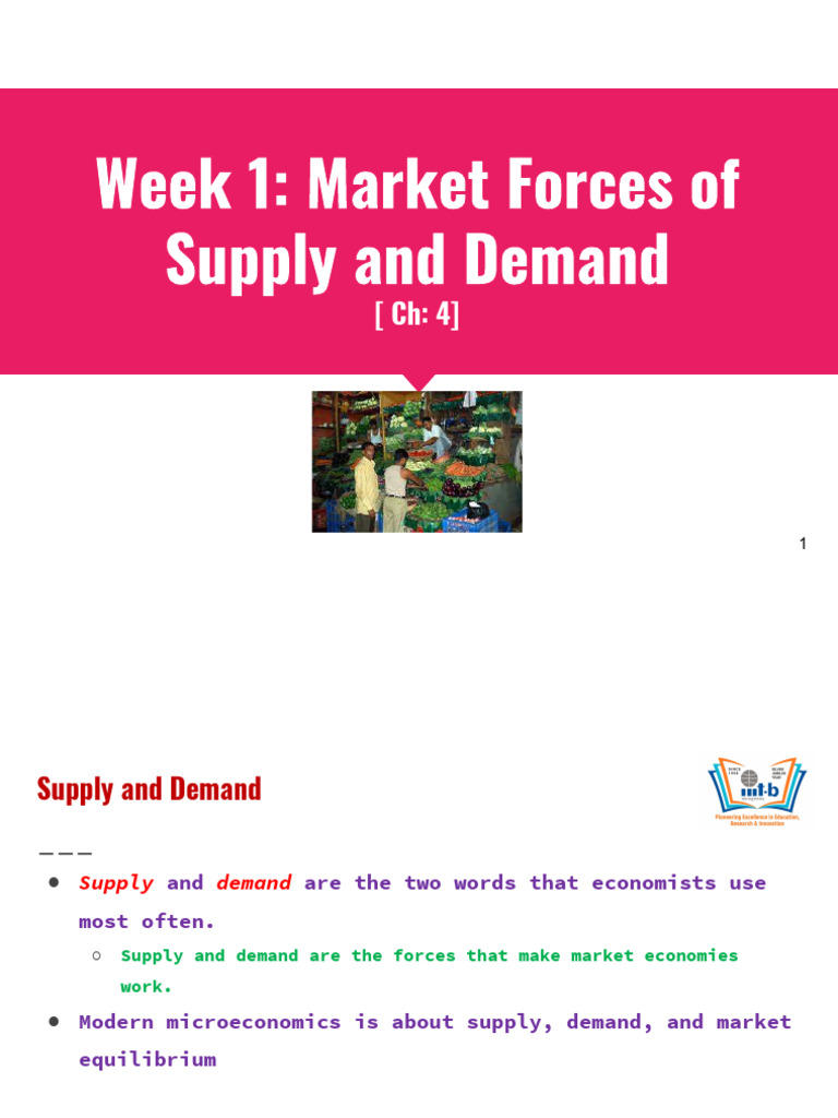 W1 Market Forces | PDF