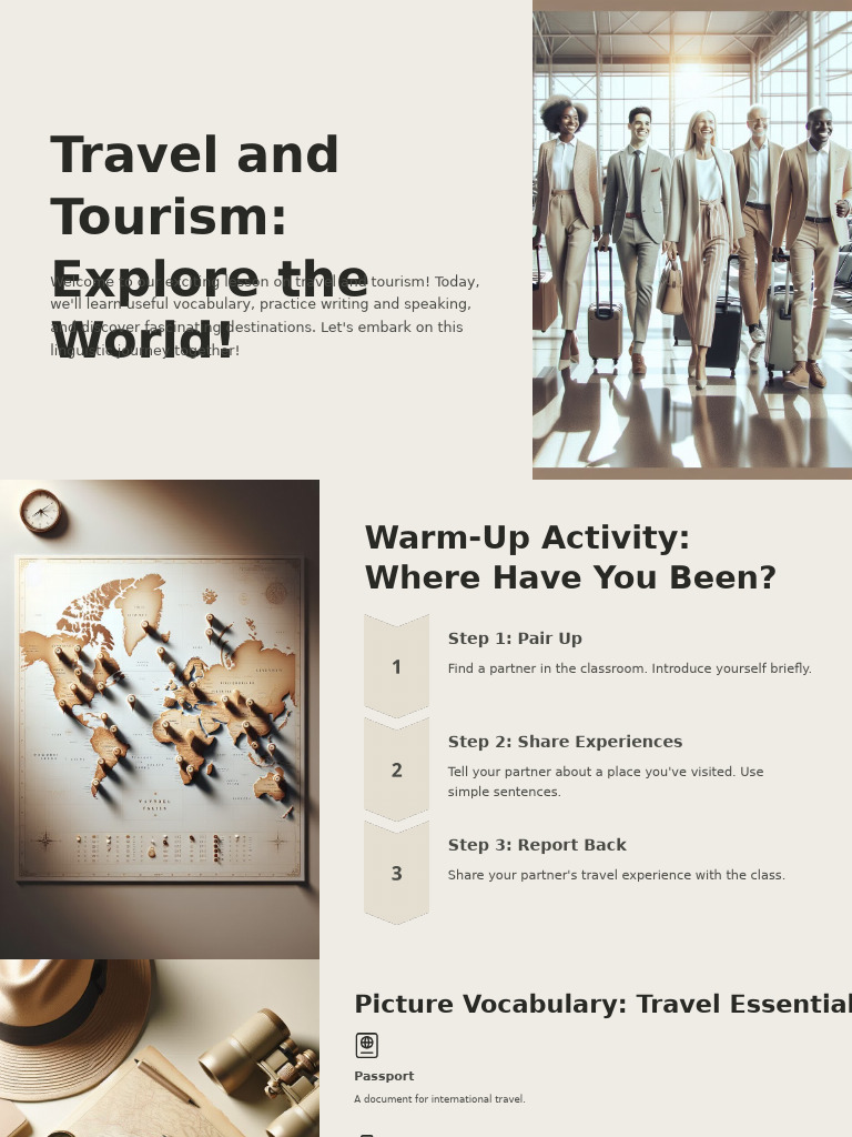 Lesson 15 Travel and Tourism | PDF