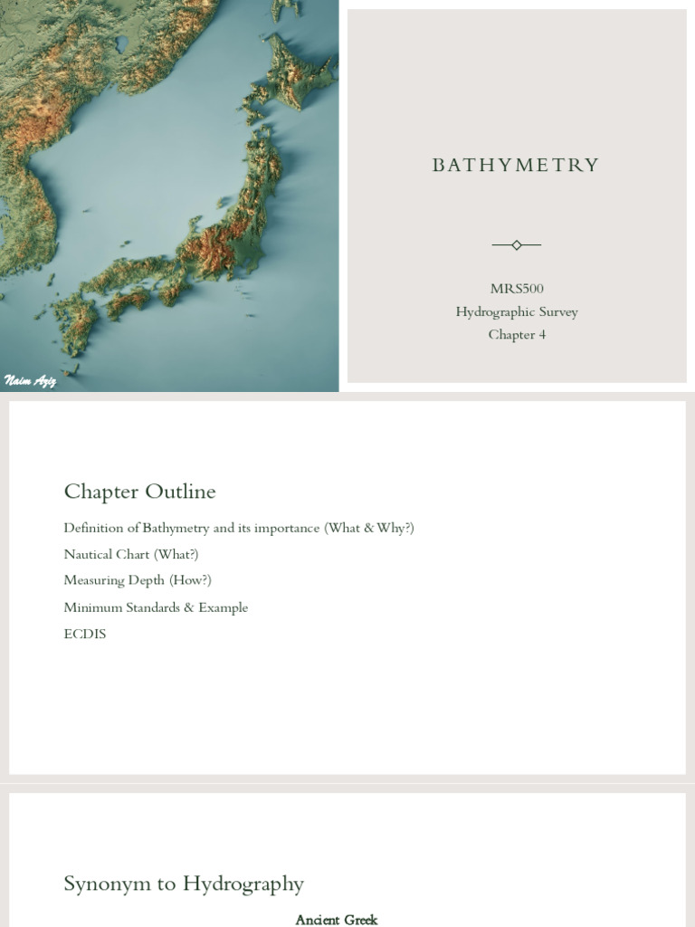 Bathymetry | PDF