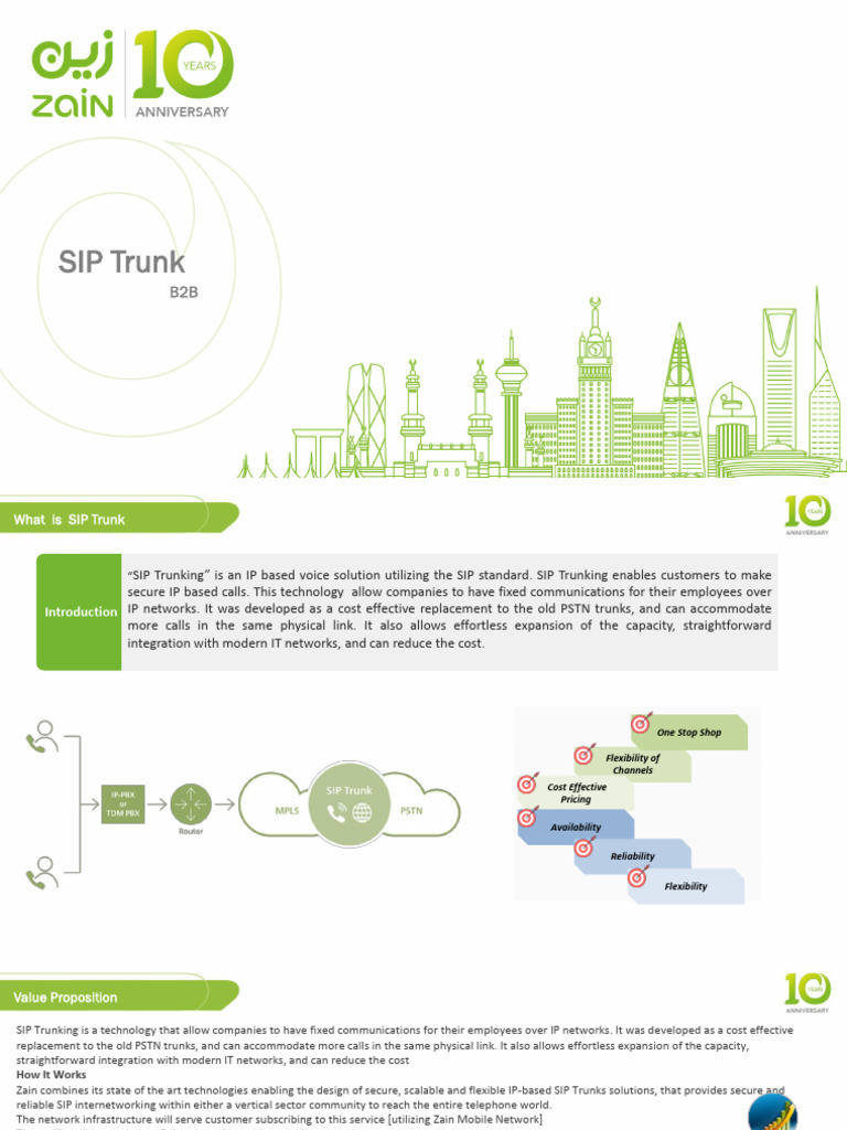 SIP Trunk (ENG) | PDF