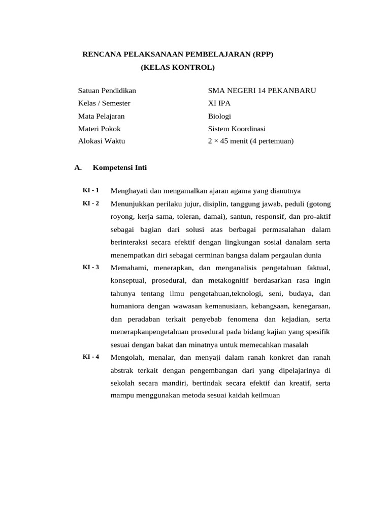 RPP LKPD Praktikum 1 | PDF