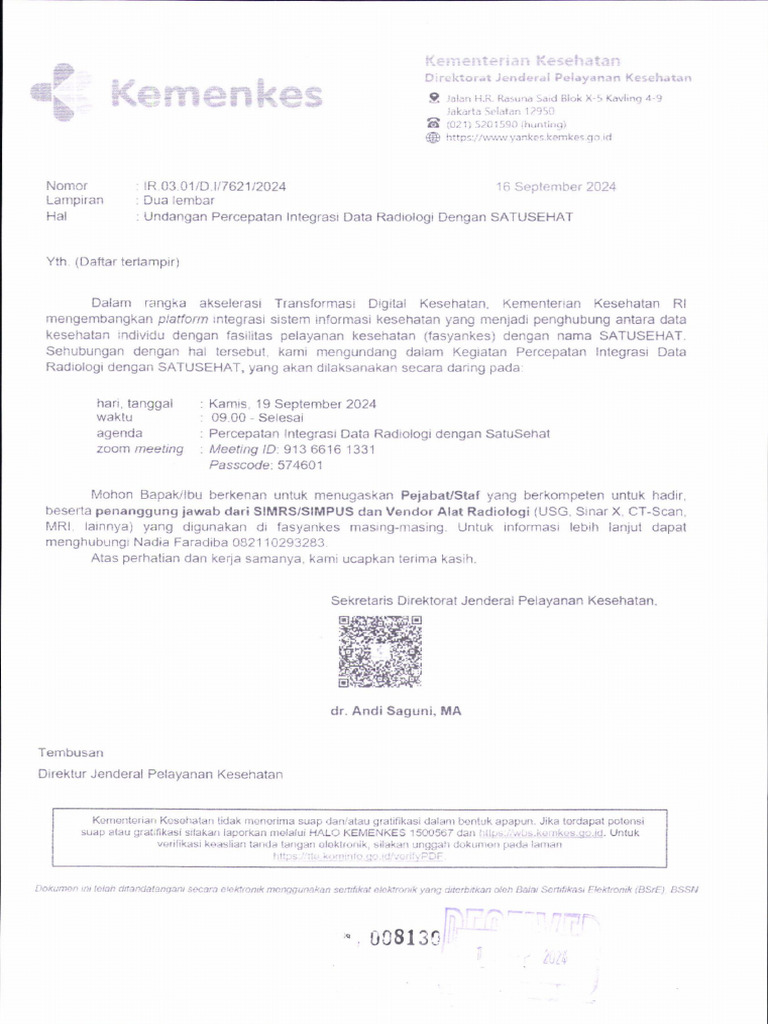 E-Office 190924 1 Kemkes | PDF