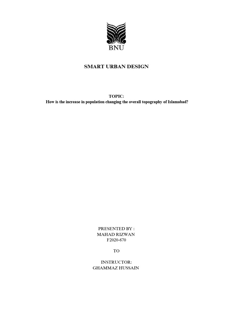 Smart Urban Design | PDF