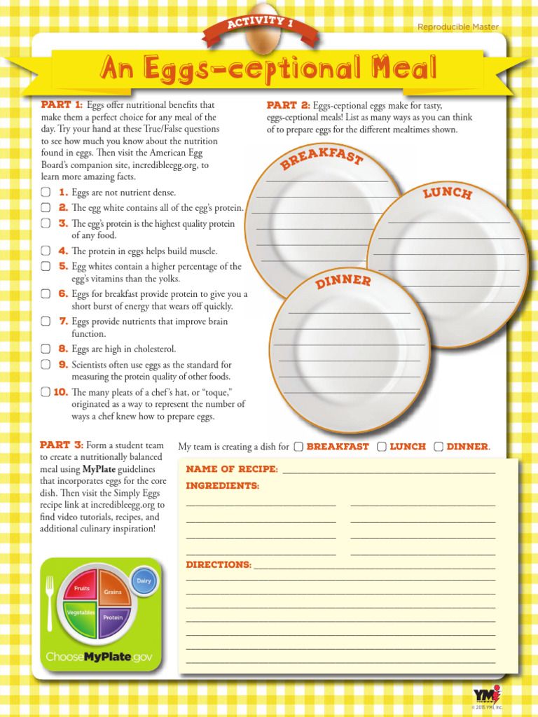 An Eggs-Ceptional Meal | PDF