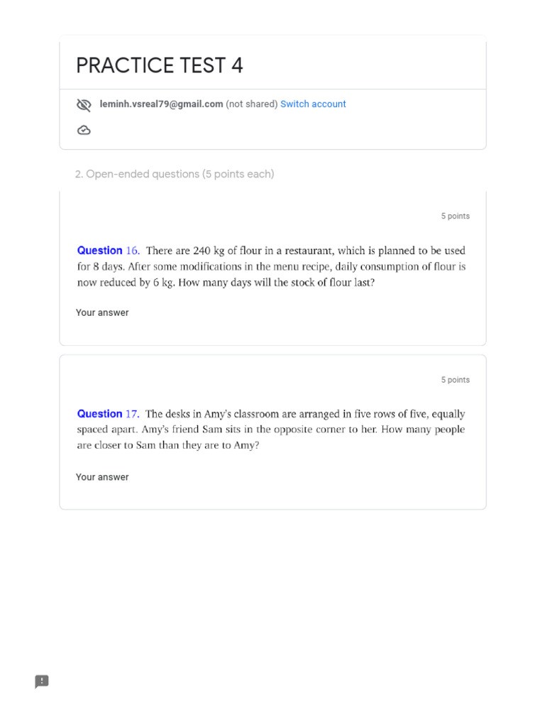 Practice Test 4 - 2 | PDF