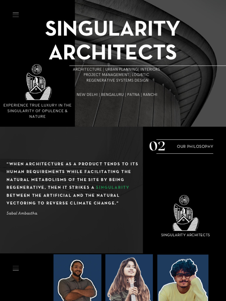 Singularity Architects Profile | PDF