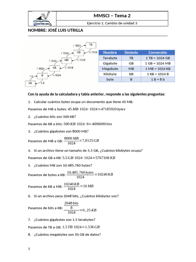 Tema 2 - Ejercicio 1b (José Luis Utrilla) | PDF