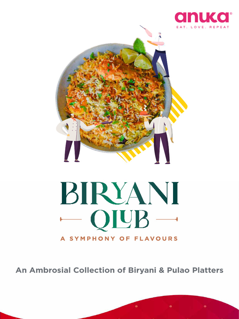 ANUKA Biryani Qlub | PDF