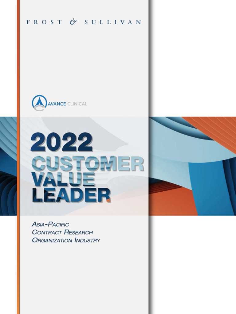 Avance Clinical 2022 Award Write Up | PDF | Clinical Trial | Mergers ...