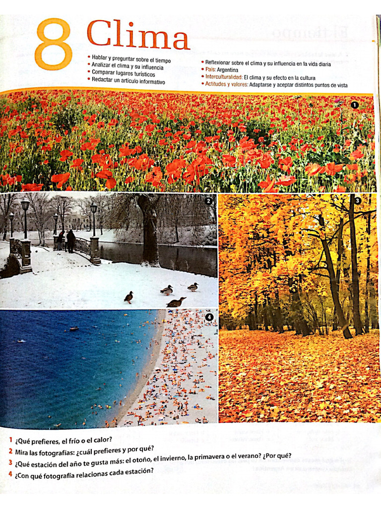 Unidad 8_ Clima | PDF