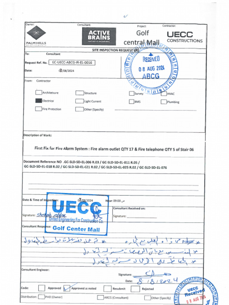 GC Uecc Abcg Ir El 0016 | PDF