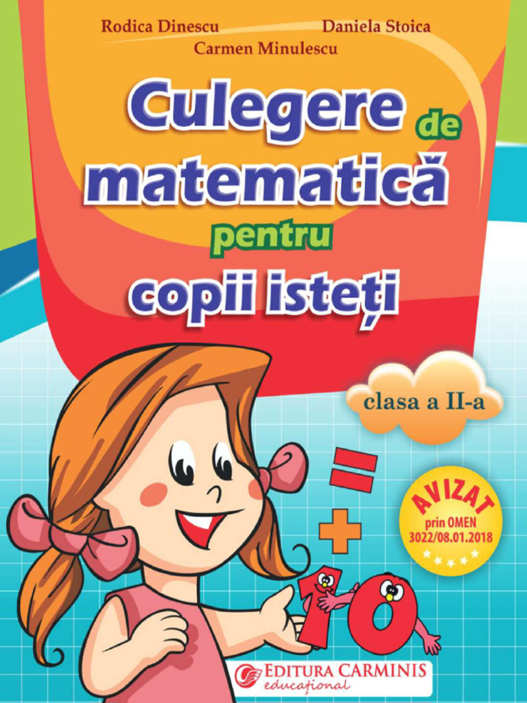 Culegere de Matematică Pentru Copii Isteți, Clasa A 2-A | PDF