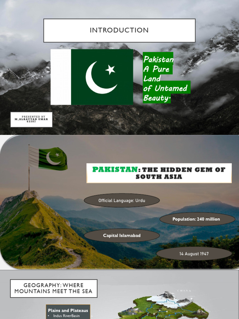 Introduction To Pakistan | PDF