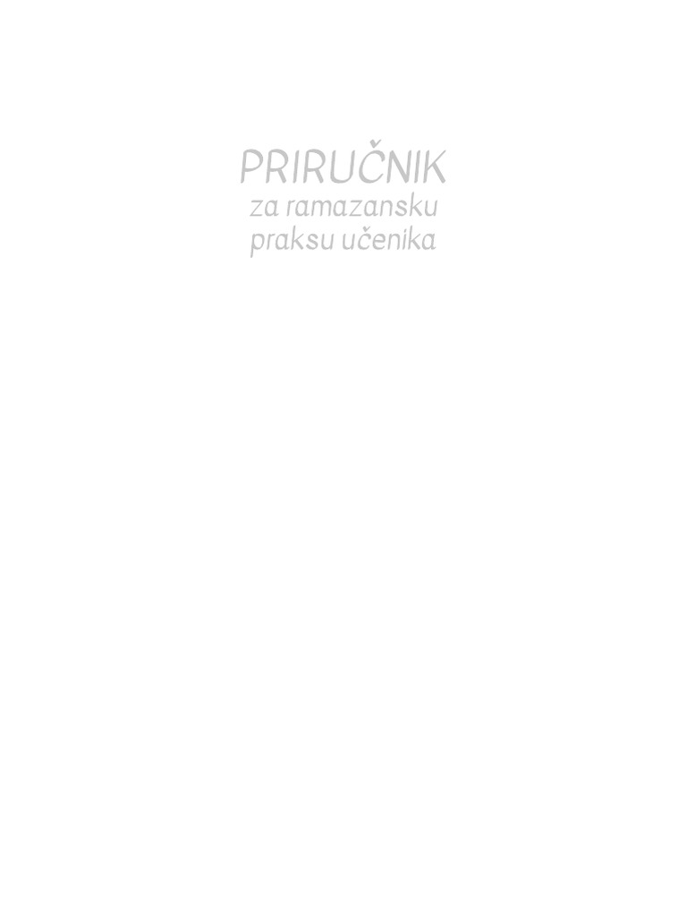 Prirucnik | PDF