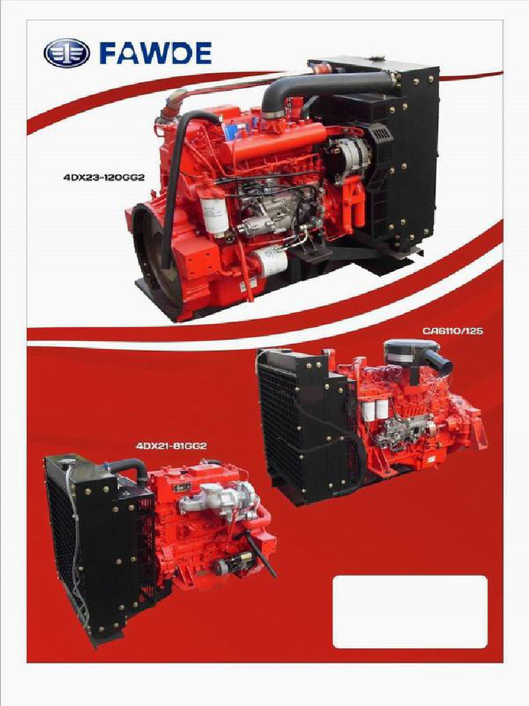 Brosur Engine Fawde | PDF
