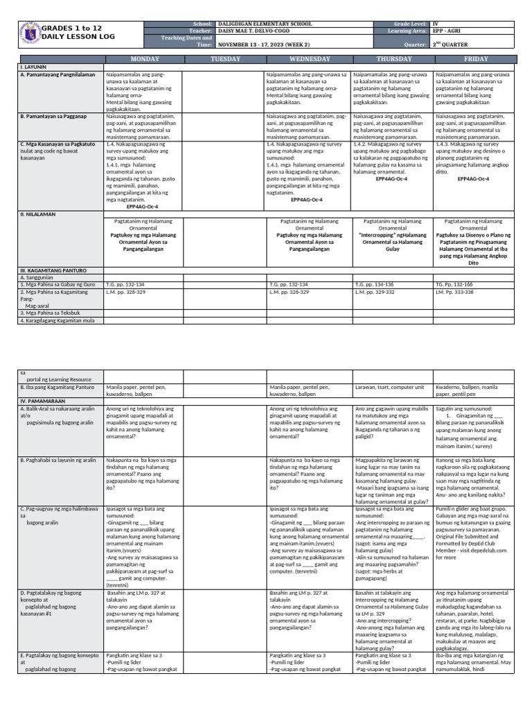 DLL_EPP 4_Q2_W2 | PDF