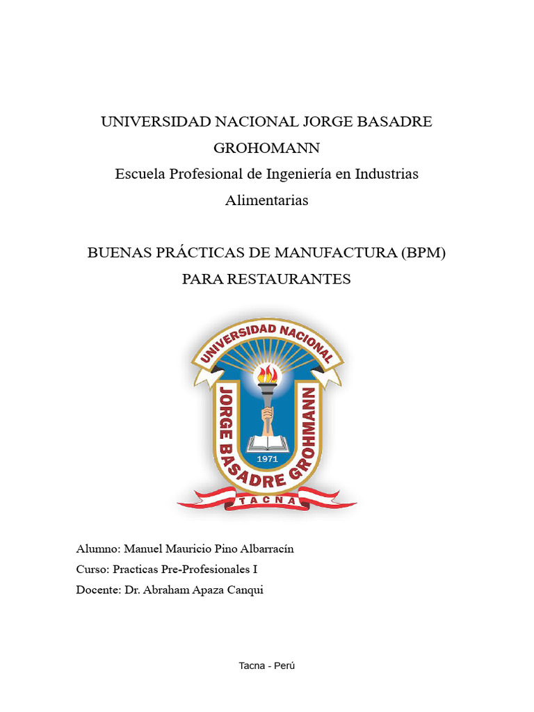 BPM PARA RESTAURANTES DE PPP1 | PDF