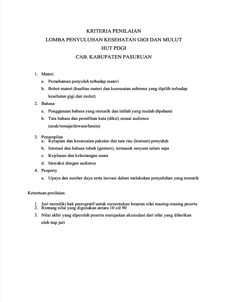 Daftar Lomba Lari | PDF