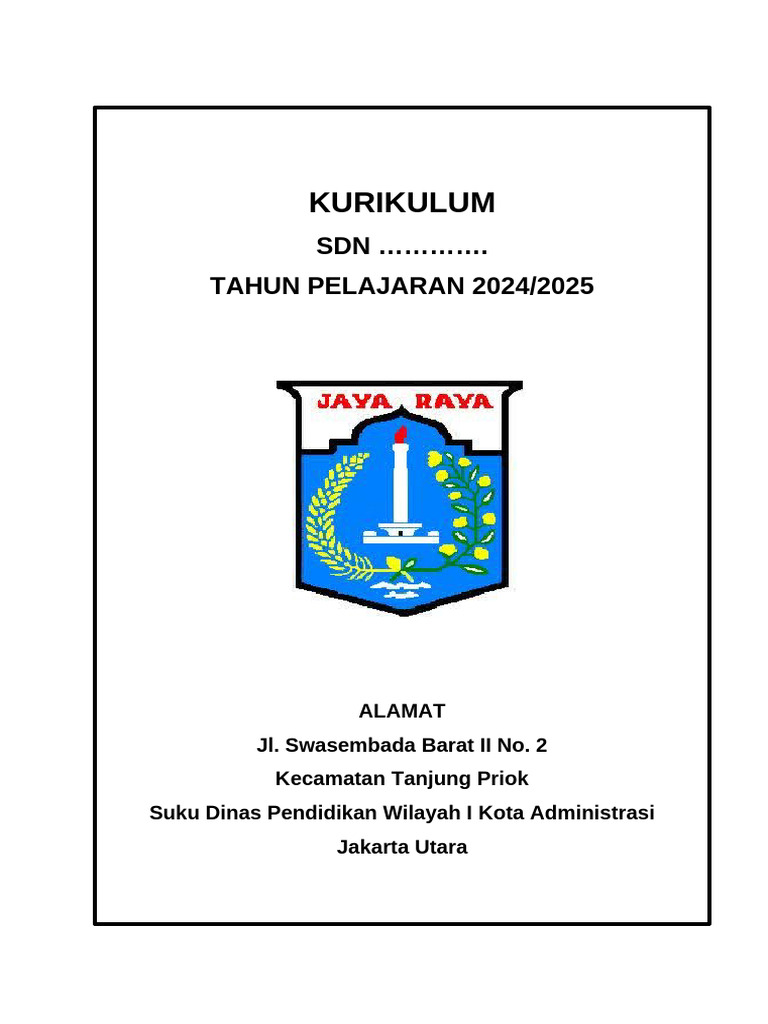 Contoh Cover Dan Lembar Pengesahan | PDF